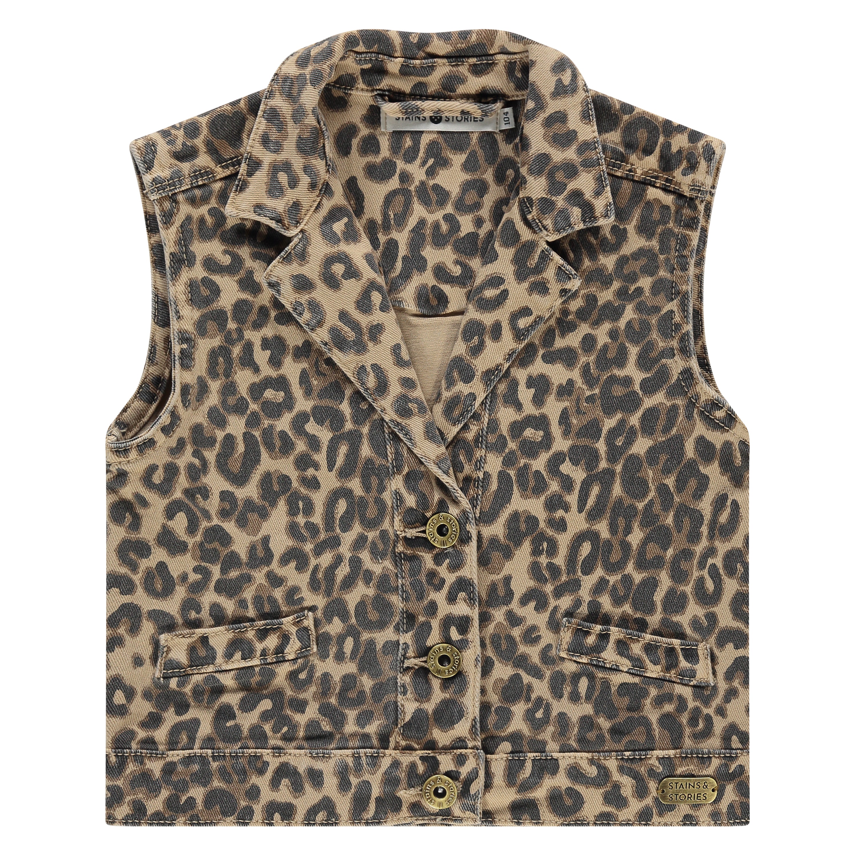 Vest, Leopard Print – Little Bird Denver
