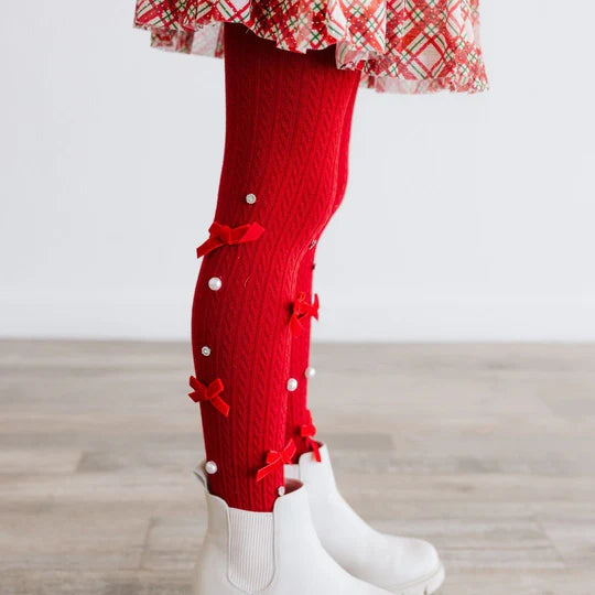 Ruby Red Bedazzled Tights – Little Bird Denver