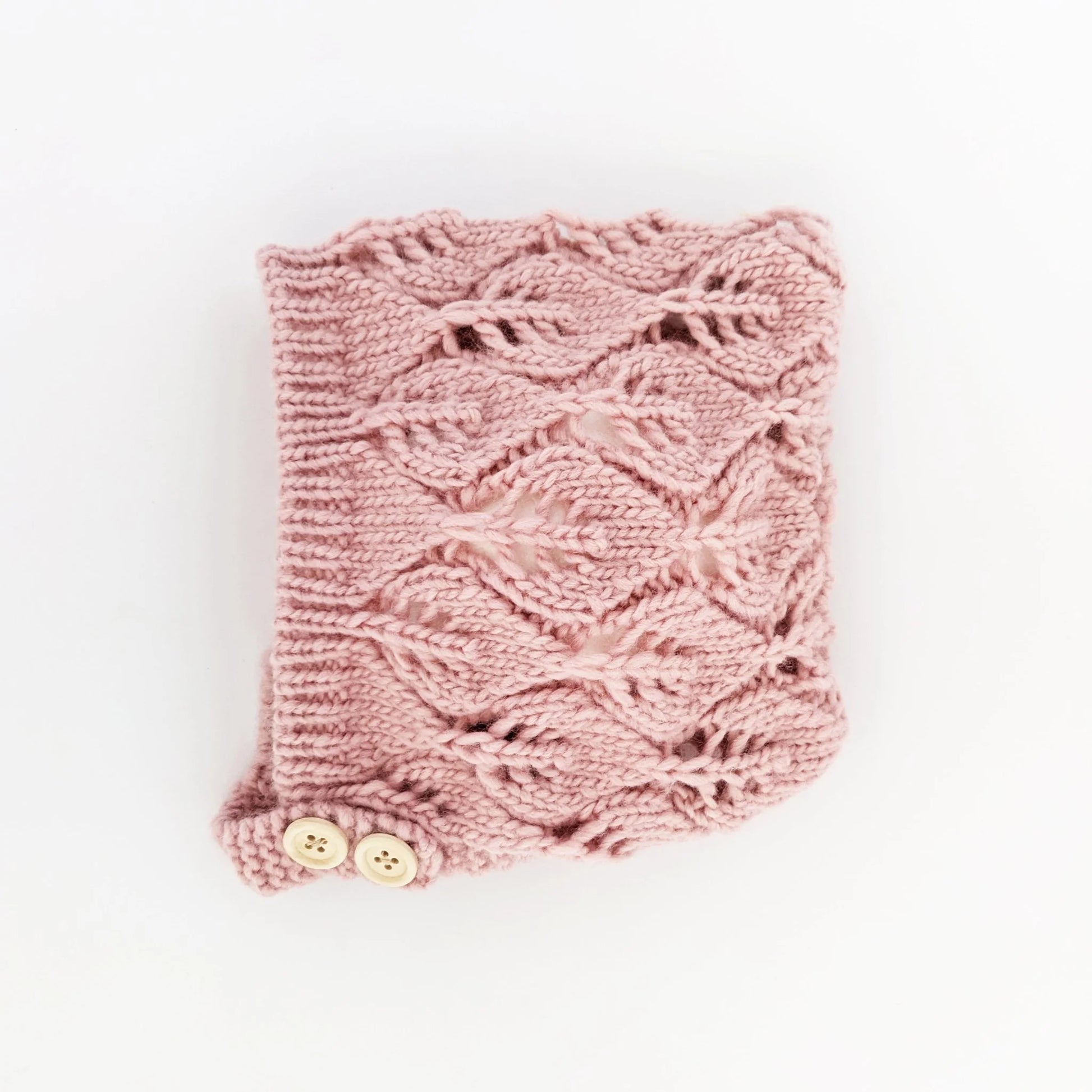 Leaf Lace Bonnet, Rosy – Little Bird Denver